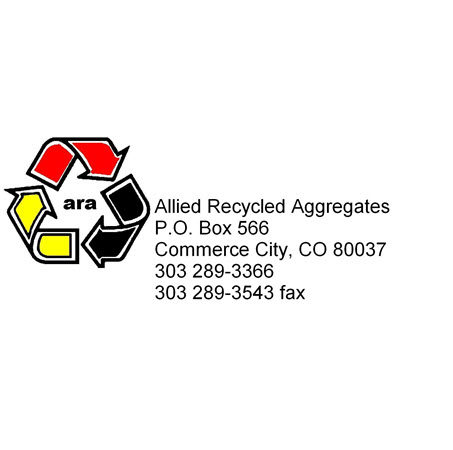 Allied Recycled Aggregates Logo